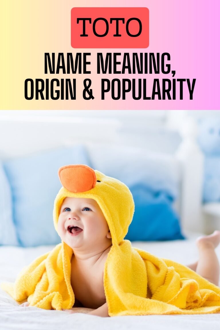 Toto - Name Meaning, Origin, And Popularity - The Get Real Mom
