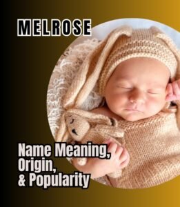 Melrose - Name Meaning, Origin, And Popularity - The Get Real Mom
